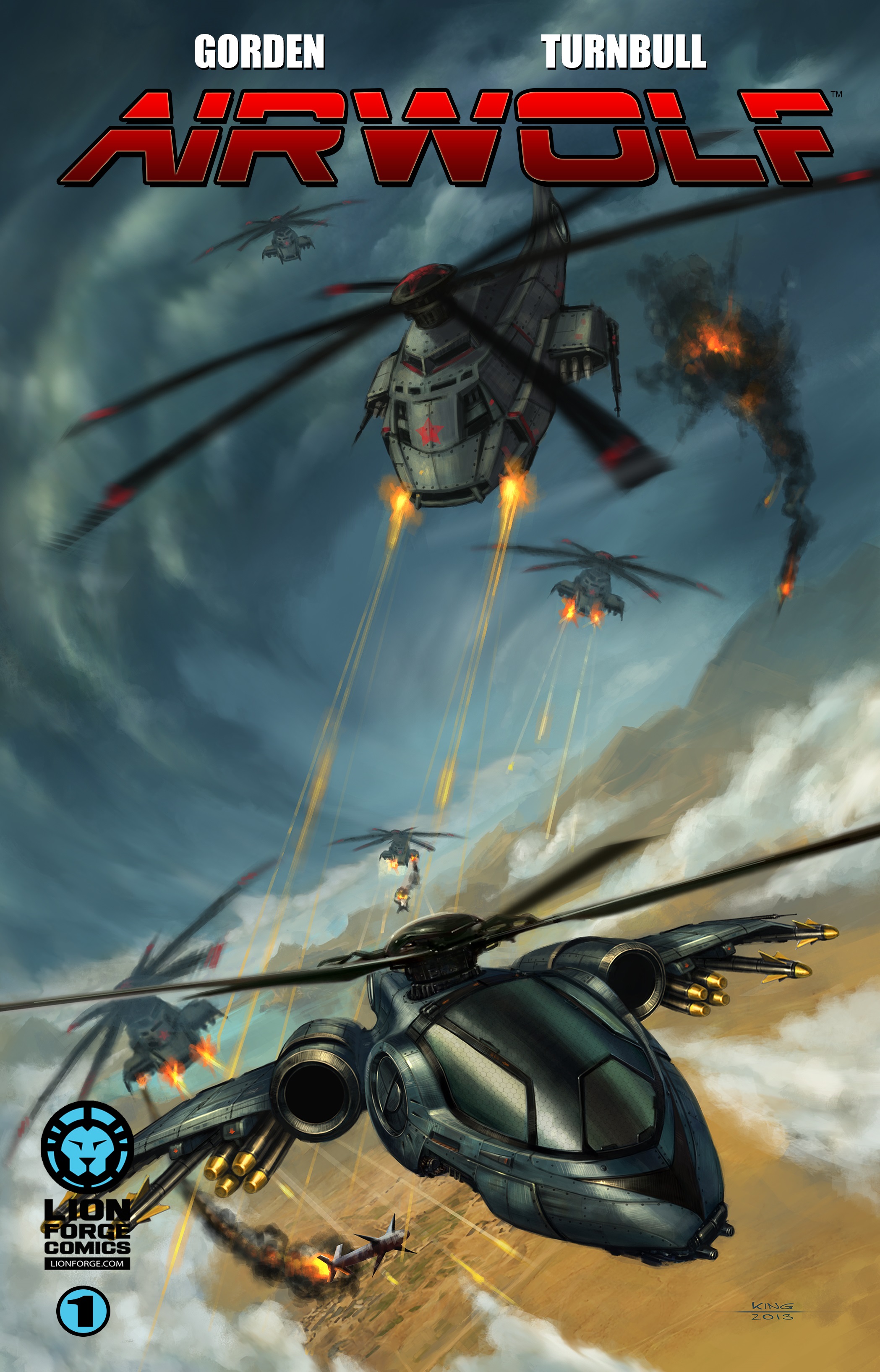 Lion Forge Launches 'Airwolf', 'Knight Rider' Digital Comics | Den of Geek