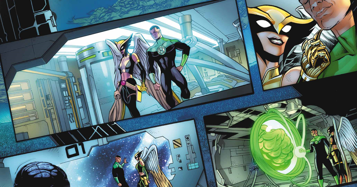 Green Lantern And Hawkgirl Team Up In Tribute To Beloved Dc Writer