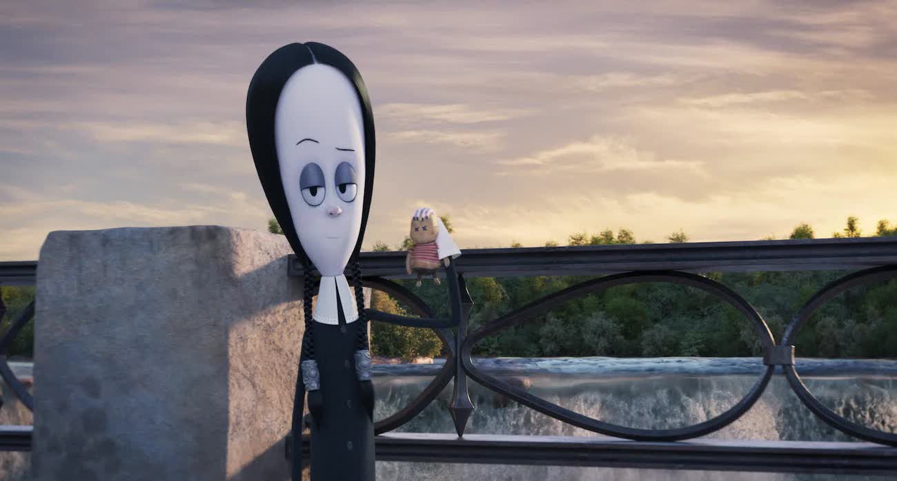 The Addams Family Cartoon Wednesday